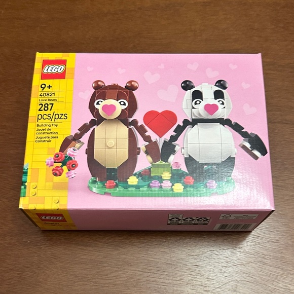 Lego | Toys | Lego Love Bears Set Brown Bear Panda | Poshmark